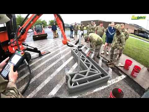 Meet the Super Advanced Equipment X-Hab 3D Concrete Printer